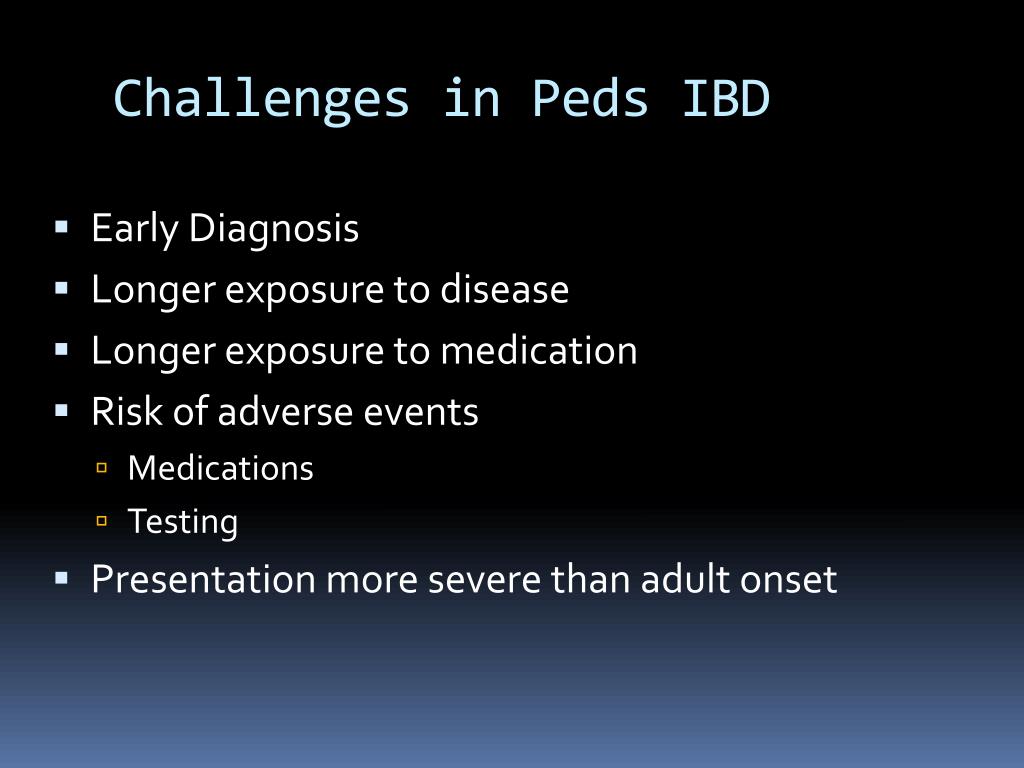 PPT - Risk stratification of pediatric IBD: What disease phenotype does ...