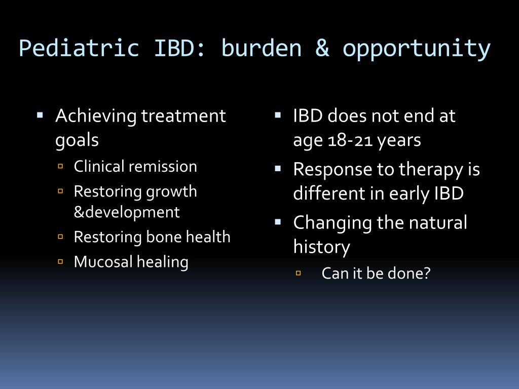 PPT - Risk stratification of pediatric IBD: What disease phenotype does ...