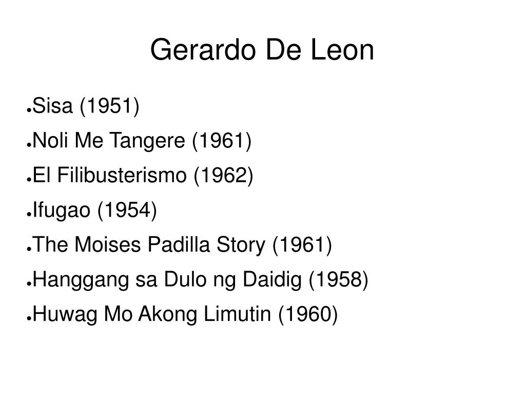 PPT - Philippine Cinema in Nation Building PowerPoint Presentation ...