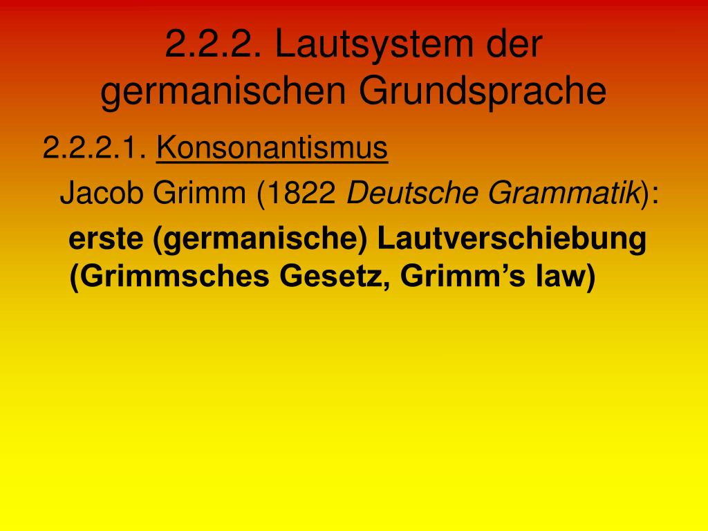 PPT - Germanische Sprachen und Kulturen/5. PowerPoint Presentation ...