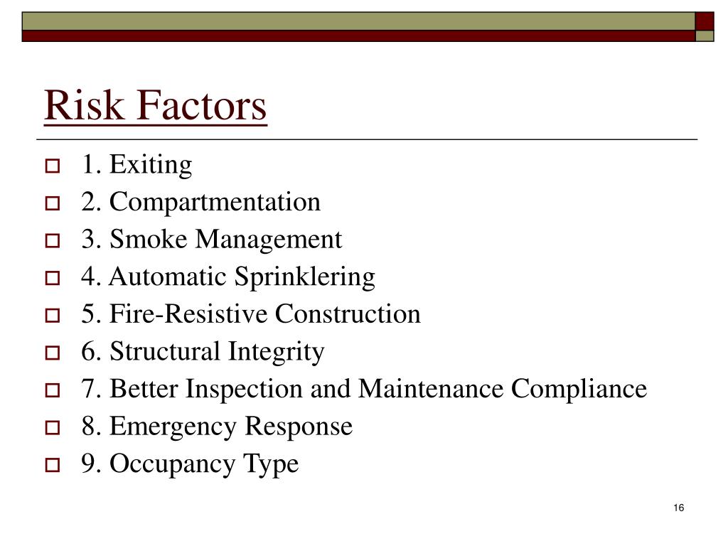 PPT - Frank Noonan Professor of Industrial Engineering & Fire ...