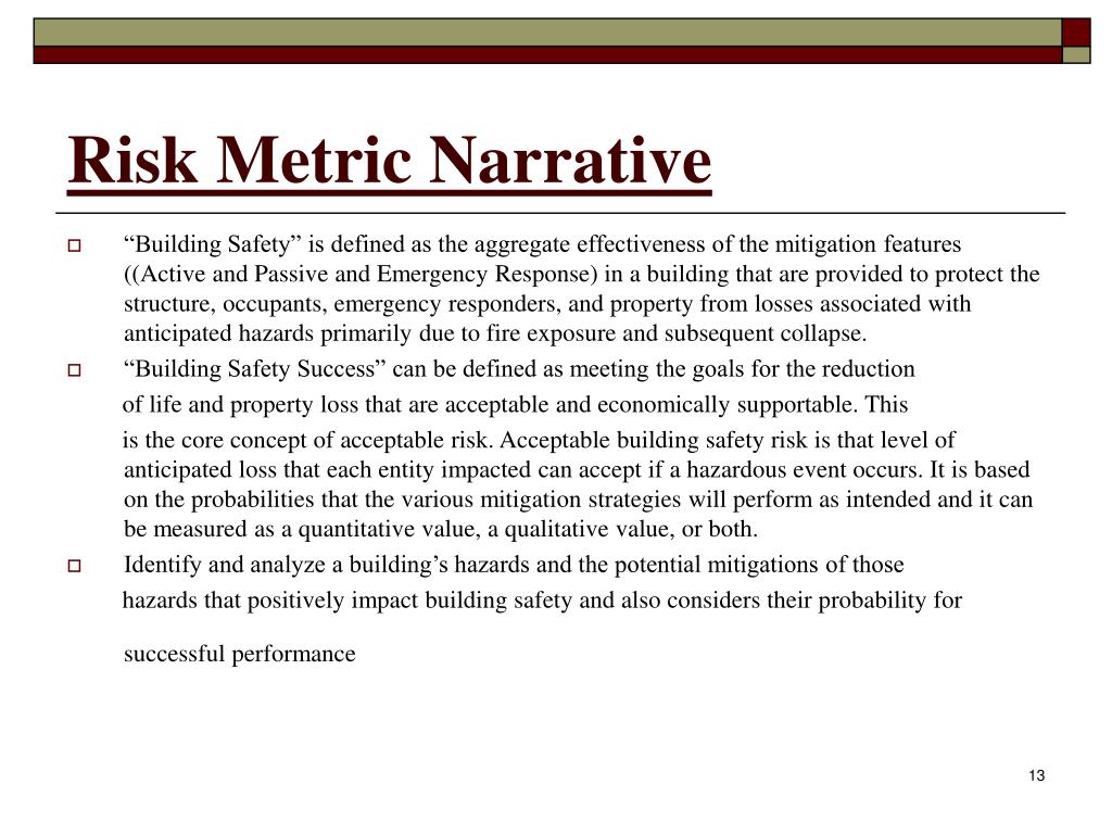 PPT - Frank Noonan Professor of Industrial Engineering & Fire ...