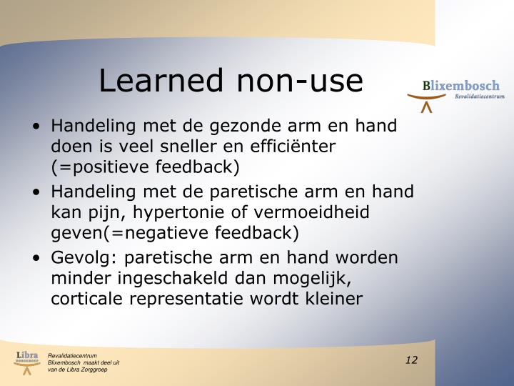 PPT - Intensieve motorische revalidatieprogramma’s van arm en hand na ...