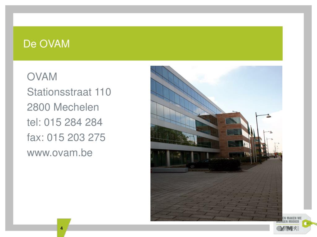 PPT - Organisatiebeheersing in de OVAM PowerPoint Presentation, free ...