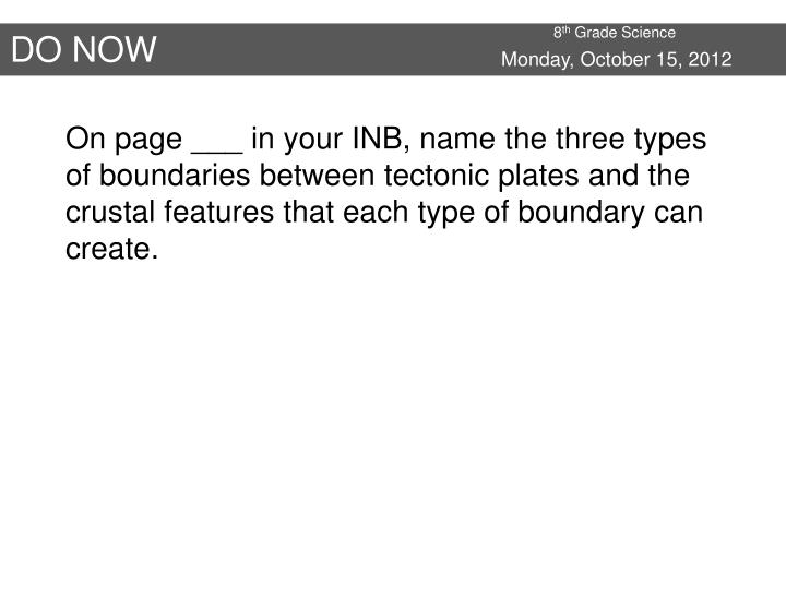 PPT - 8 th Grade Science PowerPoint Presentation, free download - ID ...