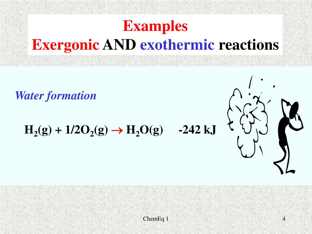 PPT - Chemical Equilibrium Exergonic and Endergonic Reactions The Low ...