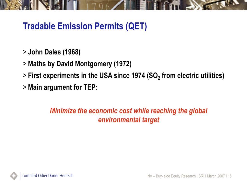 PPT - Carbon Emission Trading: A New Financial Market PowerPoint ...