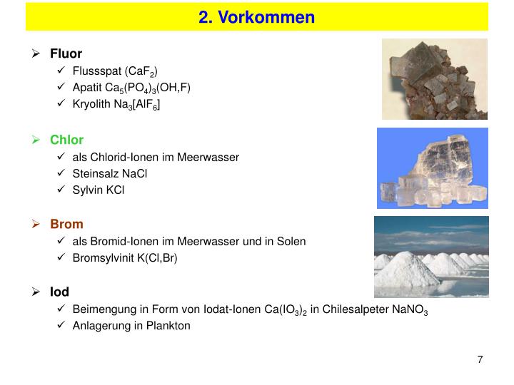 PPT - Halogene PowerPoint Presentation - ID:3318965