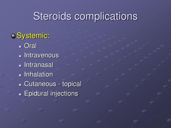 PPT - Ocular complications of corticosteroids PowerPoint Presentation ...