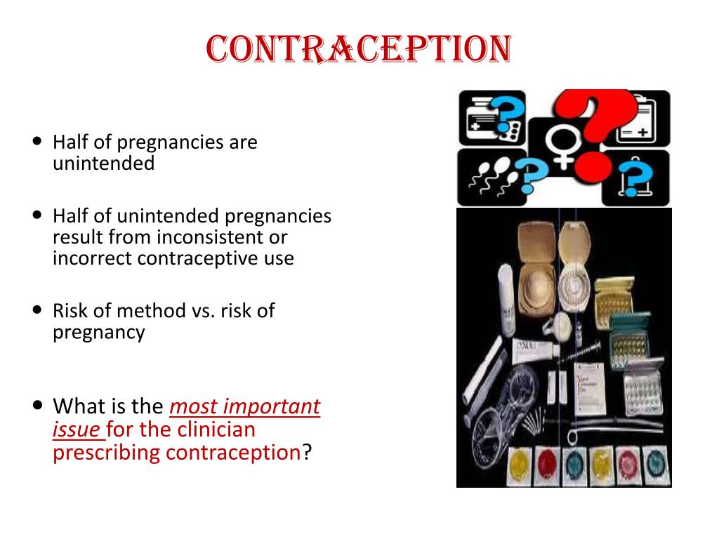 PPT - Contraception in medical diseases PowerPoint Presentation, free ...
