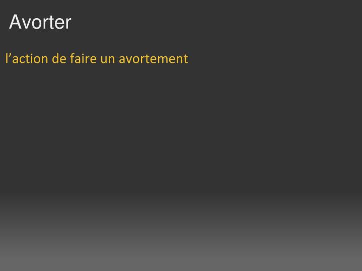 PPT - L'avortement PowerPoint Presentation - ID:3319510
