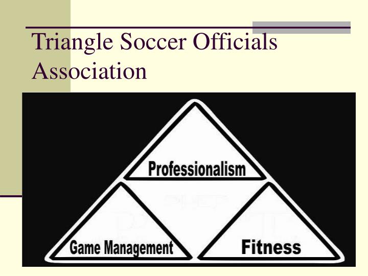 PPT - Triangle Soccer Officials Association PowerPoint Presentation ...