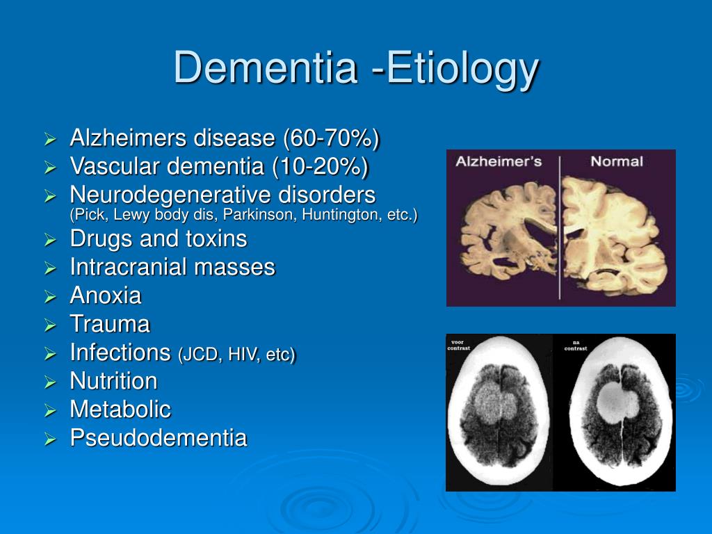 PPT - Geriatric psychiatry „Old age” psychiatry PowerPoint Presentation ...