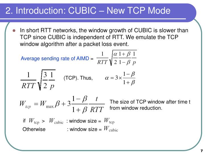 PPT - CUBIC : A New TCP-Friendly High-Speed TCP Variant PowerPoint Presentation - ID:3320400