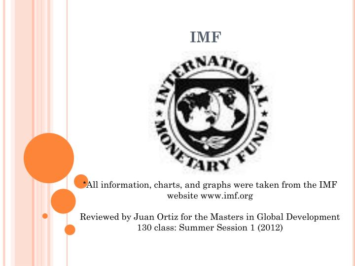 PPT - IMF PowerPoint Presentation, free download - ID:3320621