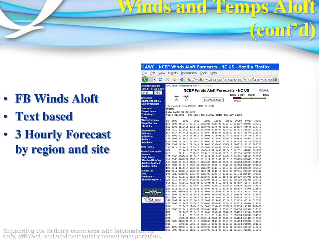 PPT - National Weather Service Aviation Weather Center PowerPoint ...