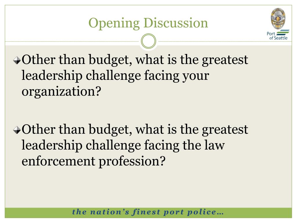PPT - Value Added Leadership Deputy Chief Rod Covey PowerPoint ...