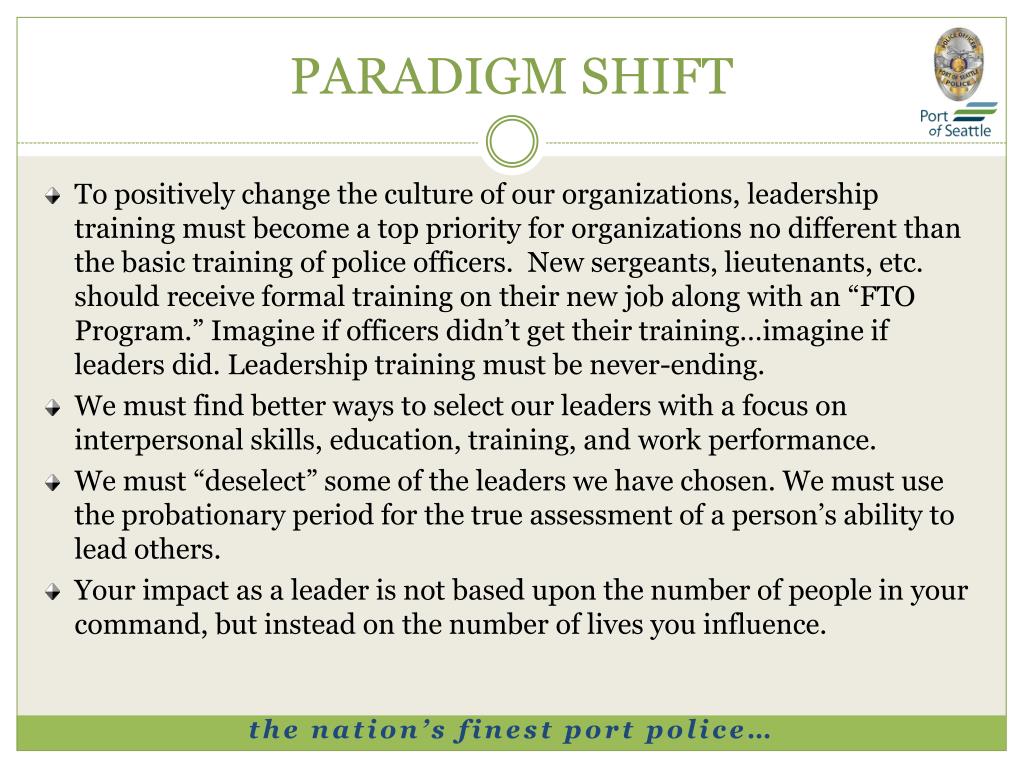 PPT - Value Added Leadership Deputy Chief Rod Covey PowerPoint ...