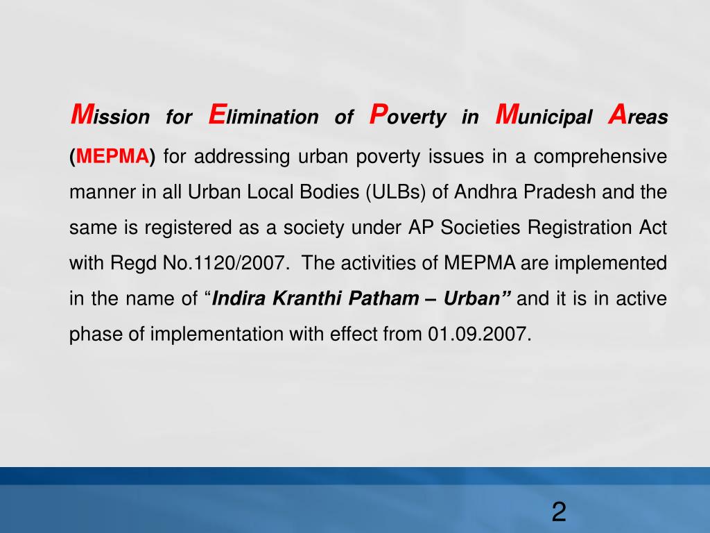 PPT - Orientation to Municipal Commissioners on MEPMA ACTIVITIES ...