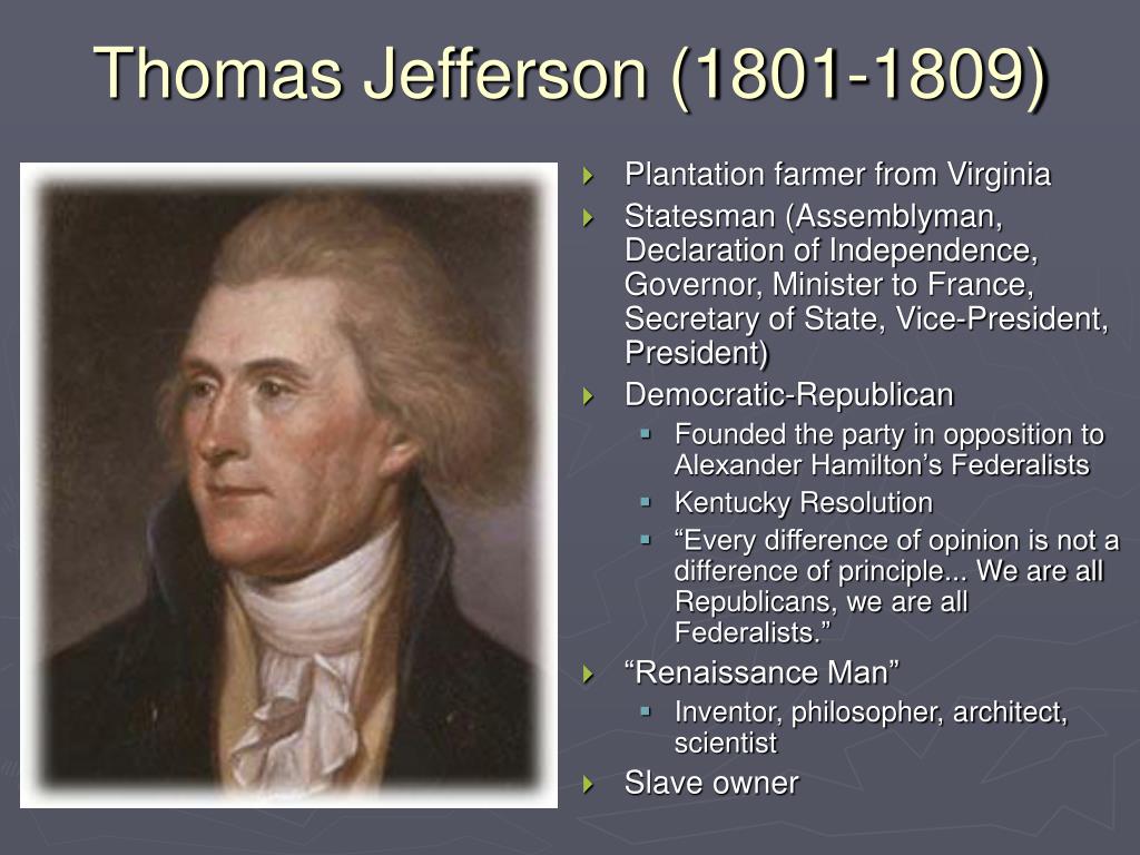 PPT - Age of Jefferson PowerPoint Presentation, free download - ID:3321605