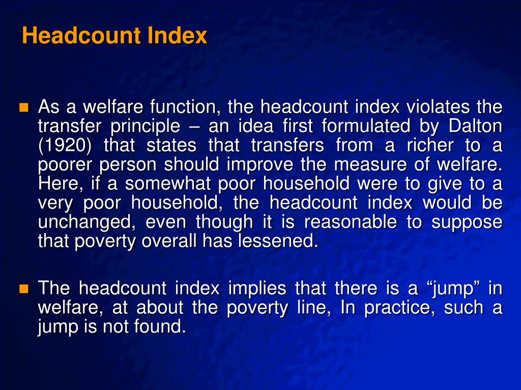 PPT - Poverty Measures Celia M. Reyes Introduction to Poverty Analysis ...