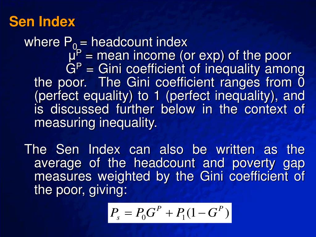 PPT - Poverty Measures Celia M. Reyes Introduction to Poverty Analysis ...