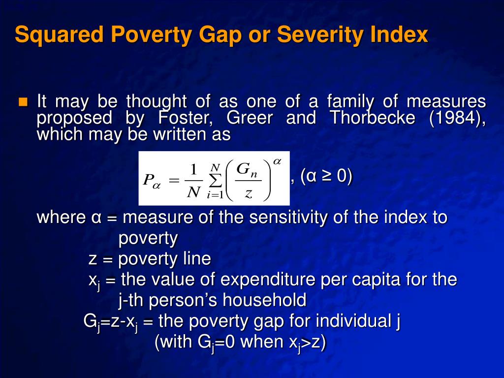 PPT - Poverty Measures Celia M. Reyes Introduction to Poverty Analysis ...