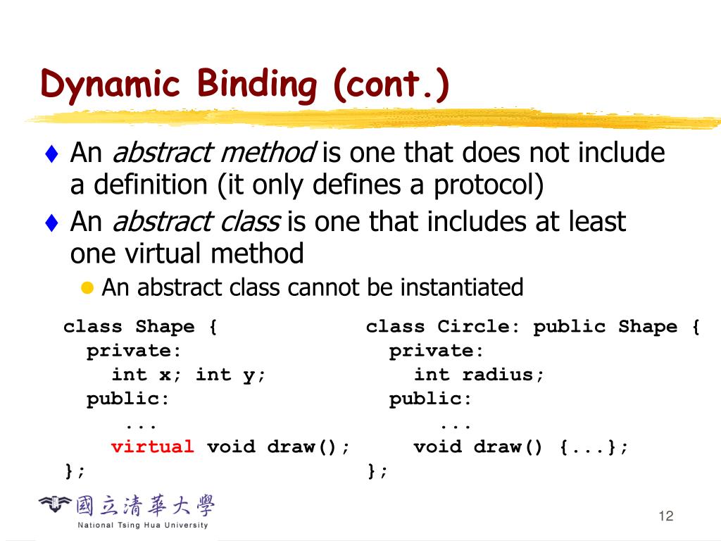 Ppt Cs2403 Programming Languages Support For Object Oriented Programming Powerpoint