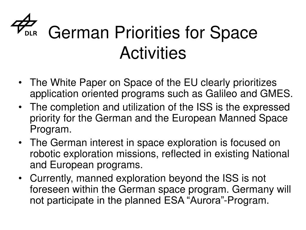 PPT - Germany’s View on International Involvement in the Vision for ...