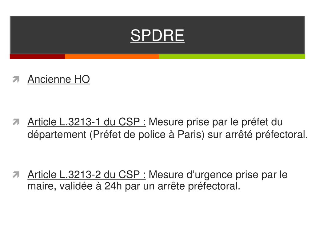 PPT - Les différentes mesures d’hospitalisation: Loi du 5 juillet 2011 ...