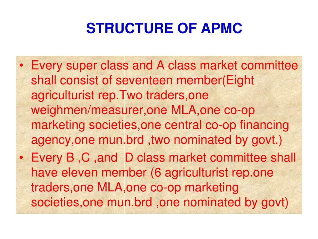 PPT - National Conference on Agriculture Marketing - Development and ...