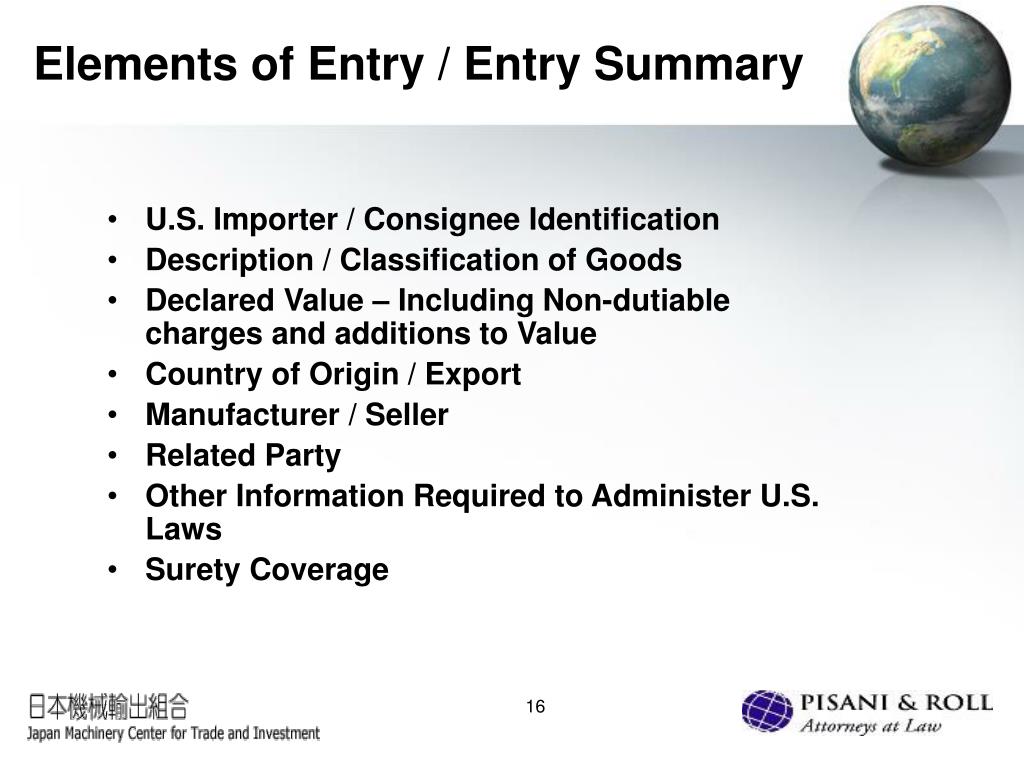PPT - U.S. Customs Trade Compliance: What Japanese Exporters Need to ...