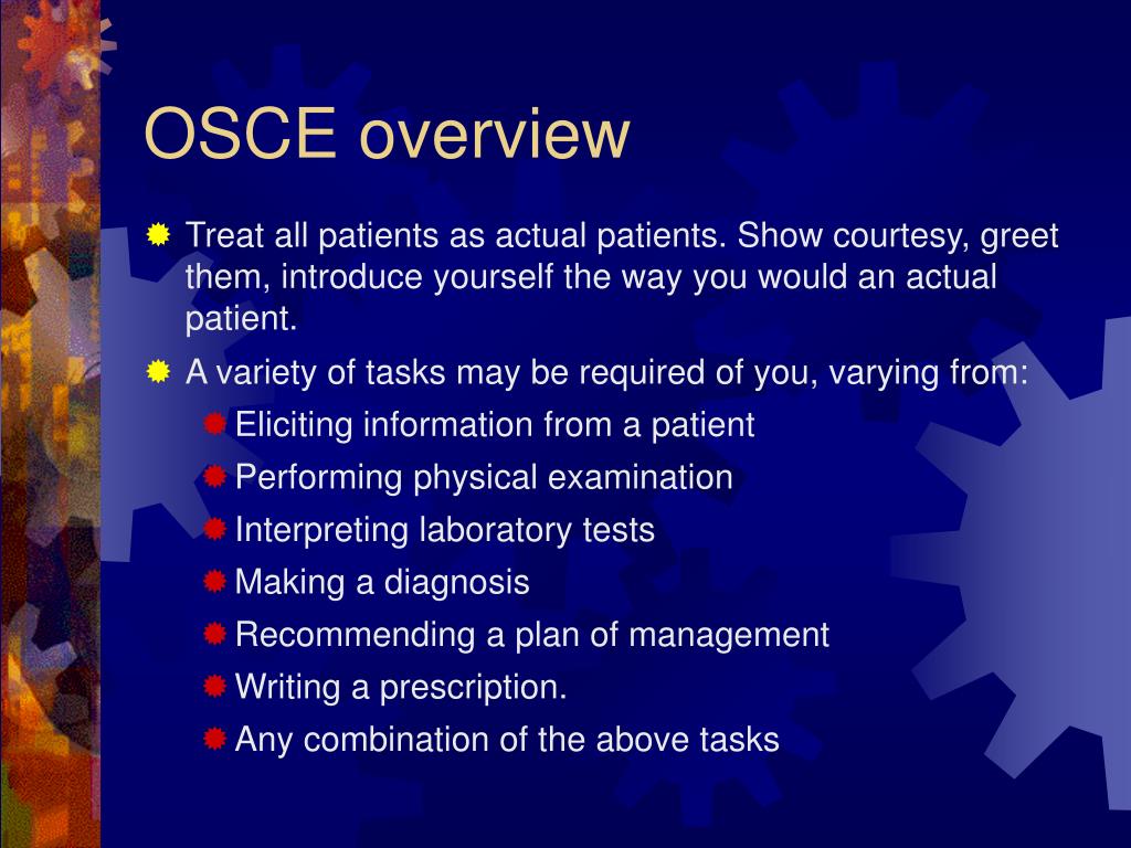 PPT - PATIENT-DOCTOR III Summative OSCE Orientation SY 2011-2012 ...