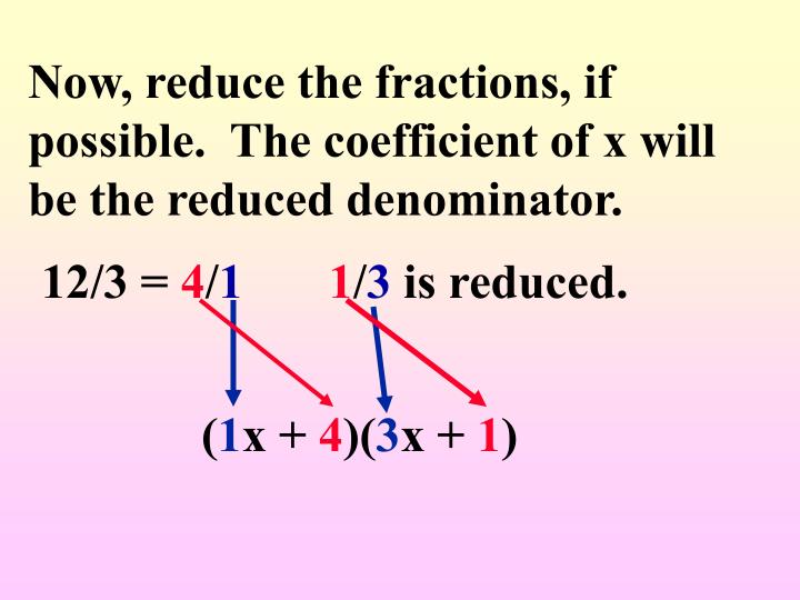 PPT - Factoring Polynomials The Diamond Method PowerPoint Presentation ...