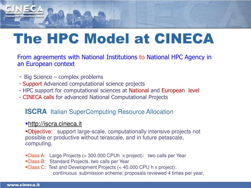 PPT - CINECA: the Italian HPC infrastructure and his evolution in the European scenario ...