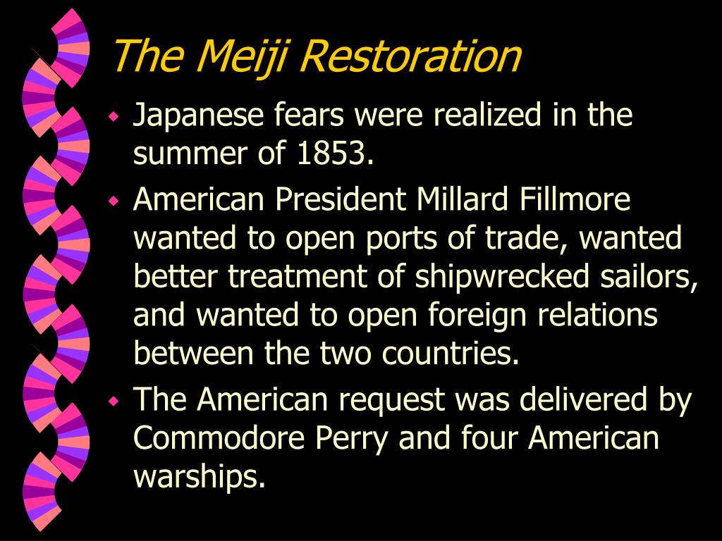 PPT - The Meiji Restoration (the modernization of Japan) PowerPoint ...