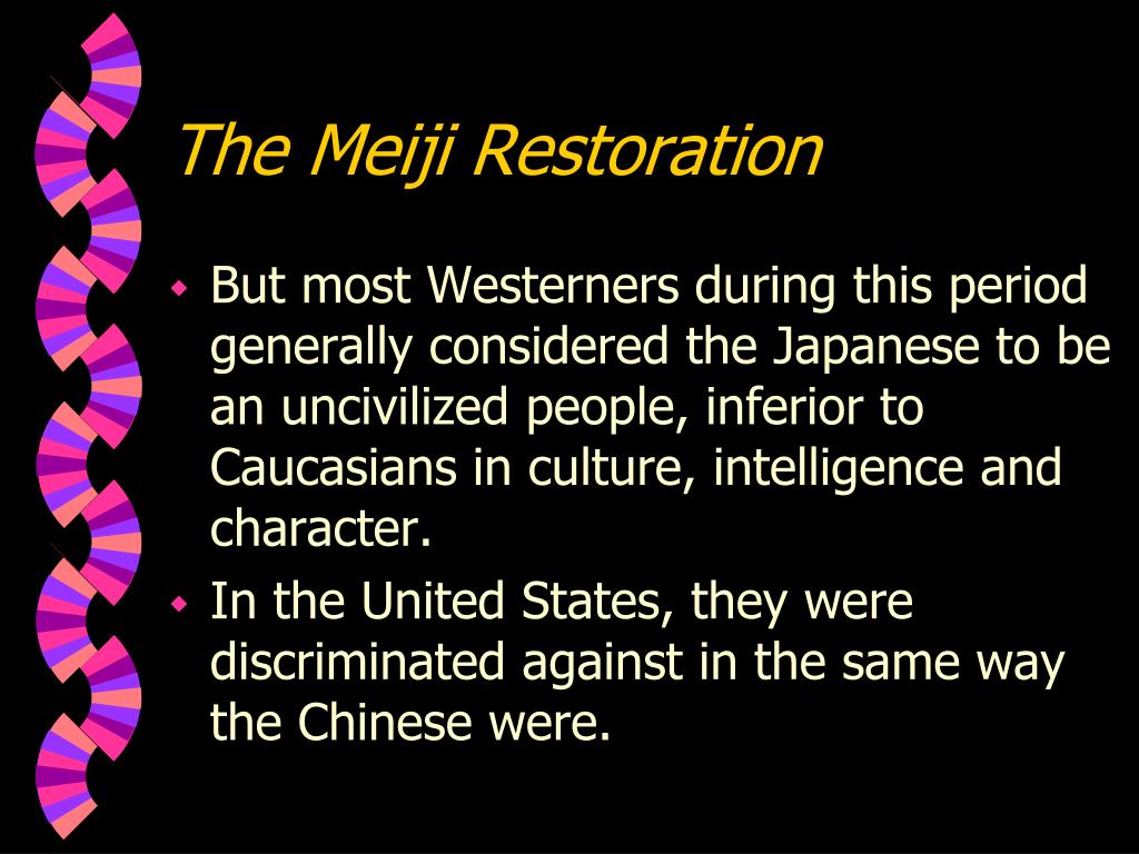 PPT - The Meiji Restoration (the modernization of Japan) PowerPoint ...