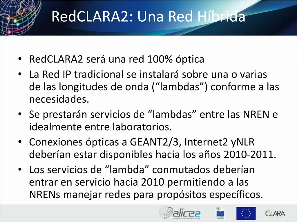 PPT - CLARA y la Iniciativa de GRID para América Latina PowerPoint ...