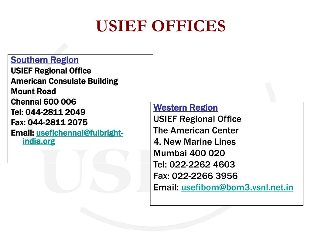 PPT - Fulbright-Nehru Fellowships and other Opportunities in the U.S ...