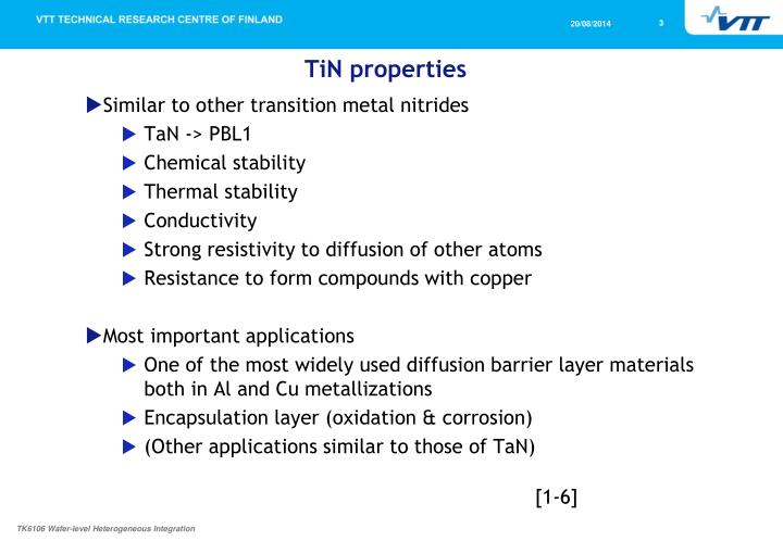 PPT - How do TiN film prepared by different methods compare? PowerPoint ...