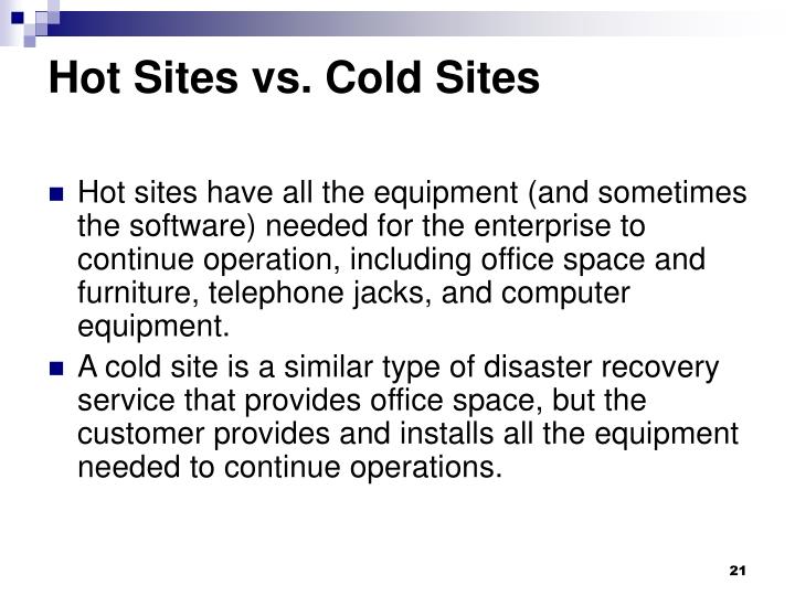 PPT - Business Continuity Planning and the Protection of Informational ...