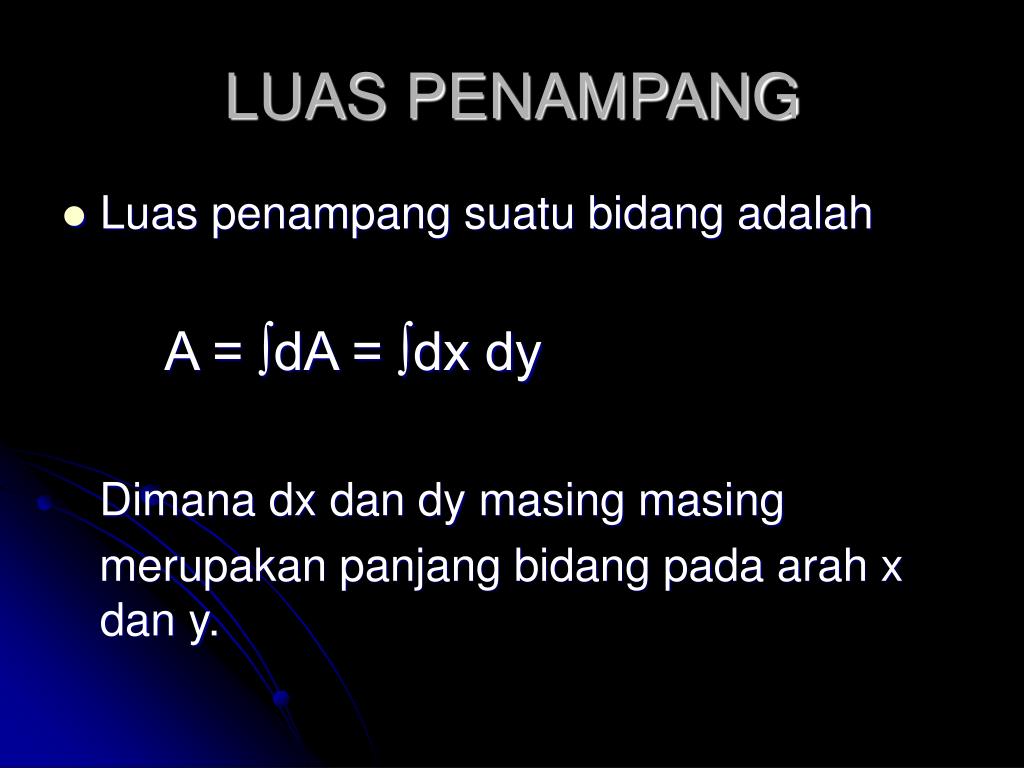 PPT - Besaran Parakteristik Penampang PowerPoint Presentation, free ...