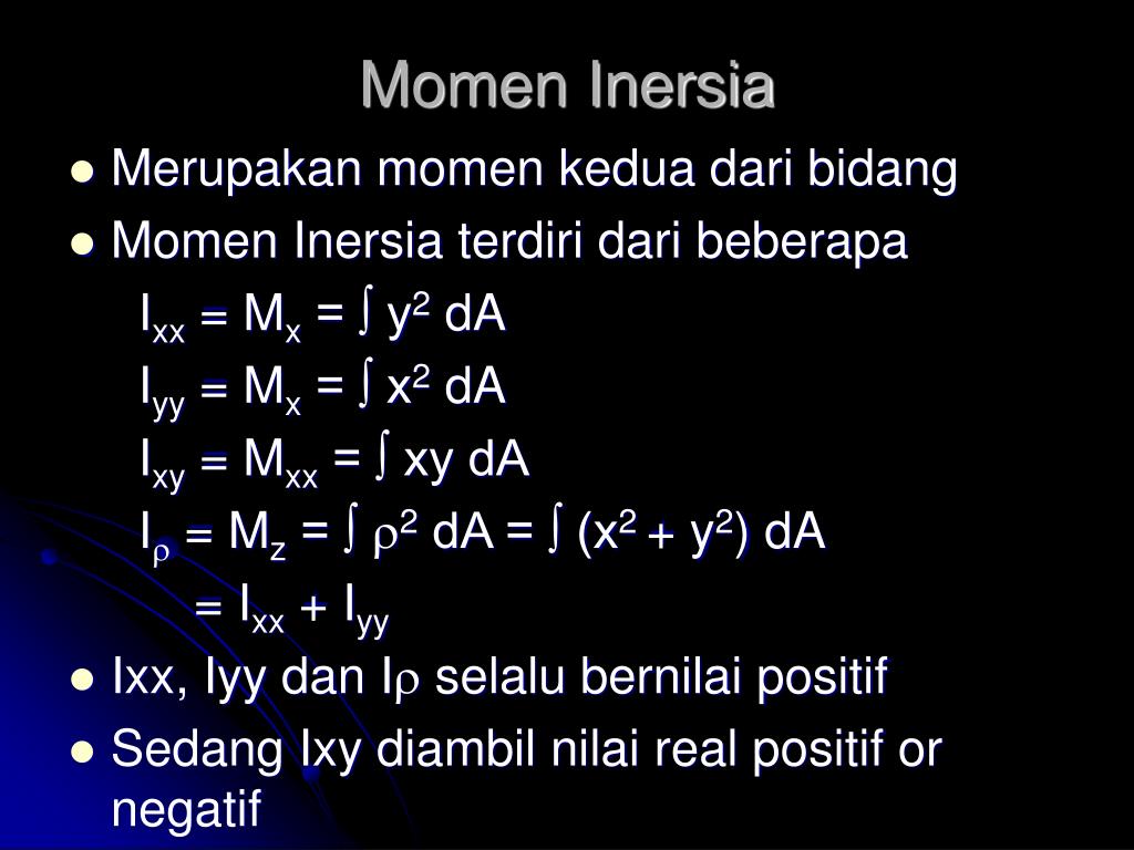 PPT - Besaran Parakteristik Penampang PowerPoint Presentation, free ...