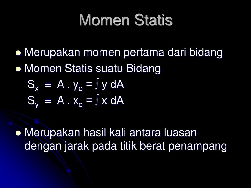 PPT - Besaran Parakteristik Penampang PowerPoint Presentation, free ...