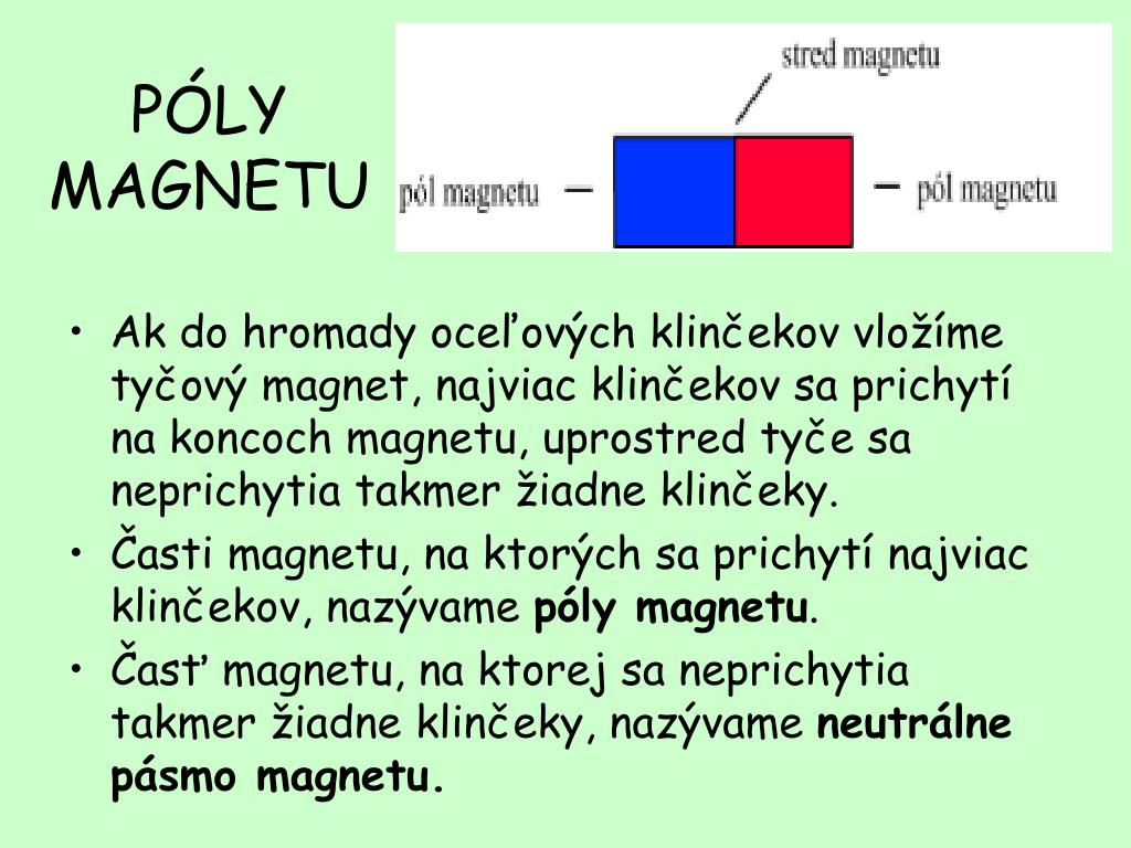 PPT - MAGNETICKÉ VLASTNOSTI LÁTOK PowerPoint Presentation, free ...