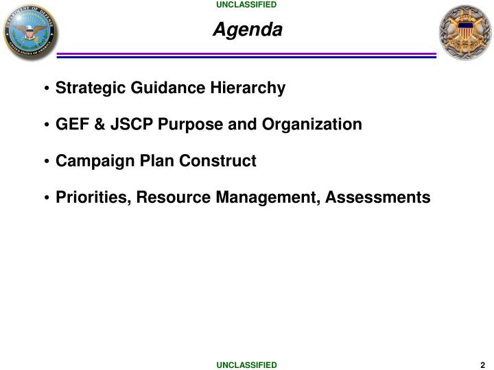 PPT - Guidance for Employment of the Force (GEF) & Joint Strategic ...