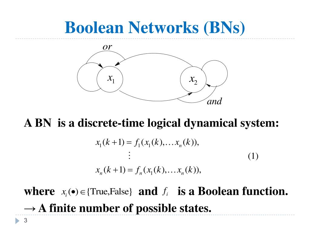 Ppt A Maximum Principle For Single Input Boolean Control Networks Powerpoint Presentation Id