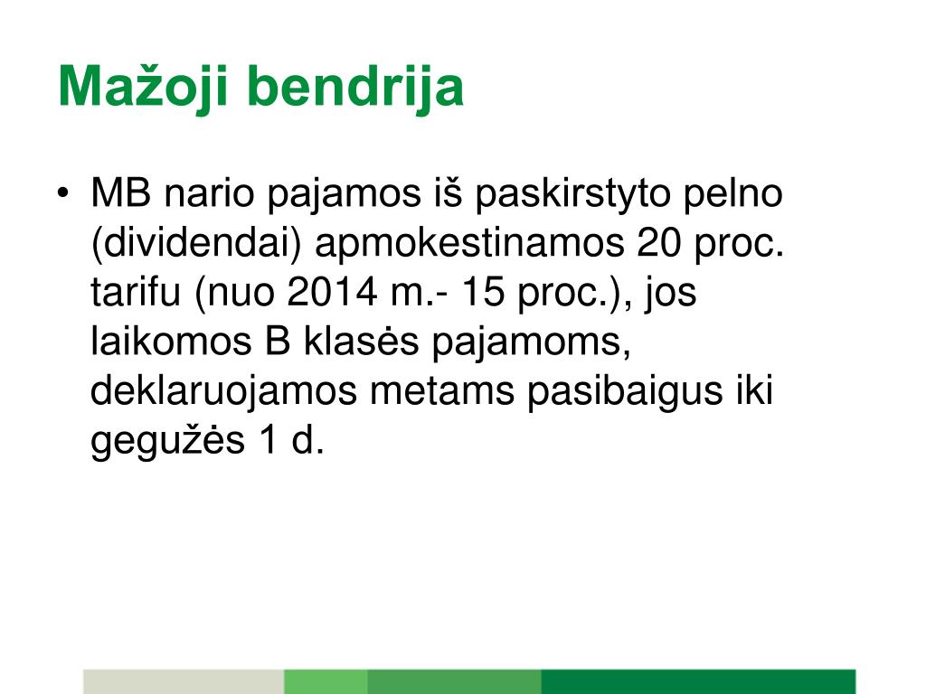 PPT - Pelno nesiekiančios organizacijos, mažosios bendrijos ...