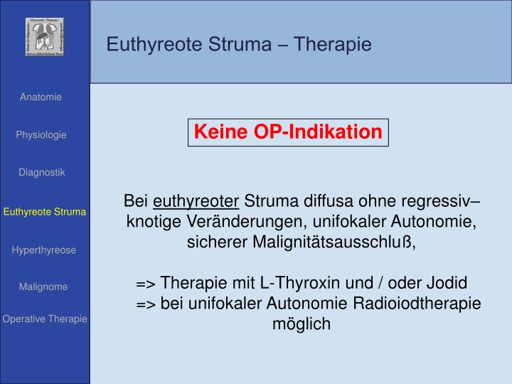 PPT - Integriertes Seminar - Schilddrüse Dr. med. Tim Vilz PowerPoint ...