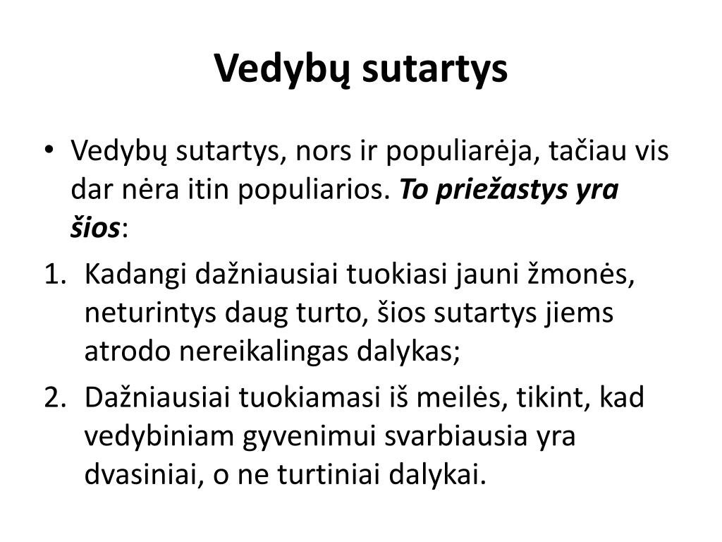 PPT - Sutuoktinių turto valdymas: PowerPoint Presentation, free ...